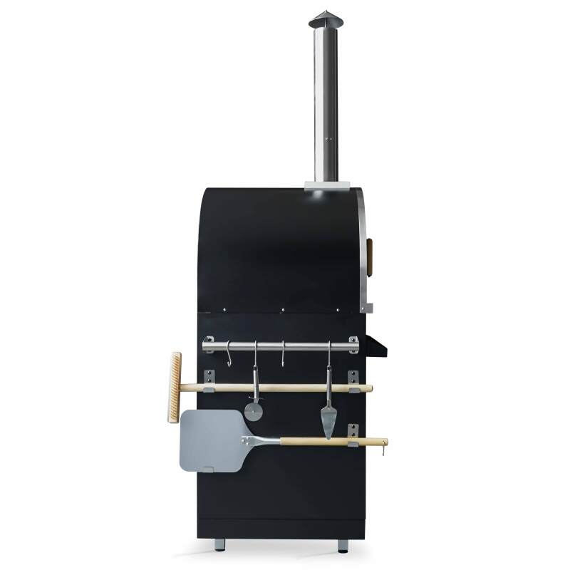 Módulo de acero para horno de pizza para cocina exterior | Oviala